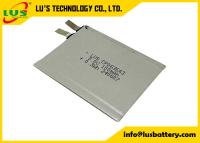 China prismatic battery 3.0 volt 100mah flexible ultra thin cell battery CP063643 Cusotmized for sale