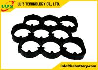 China 3 x 3 Cell Spacer 18650 Lithium Battery Holder Plastic hexagon cell holders 18650 3*3 spacers for sale