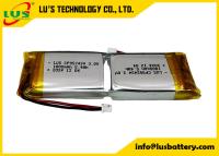 China CP952535 3V 1800mAh Specialised Thin Cell Lithium Battery 1800mah Primary Lithium Battery for sale