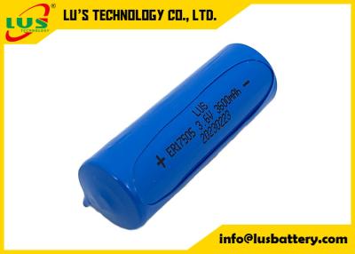 China ER17500 3.6v 3600mAh primary Lisocl2 battery 3.6v 3600mah PLC Lithium Battery Pack OEM for sale
