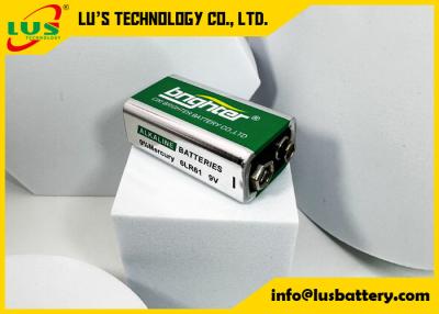 China Alkaline Battery 9V 6LR61 Primary Batteries 9V PP3 6LR61 PC1604 batteries for sale
