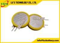 China 3 Volt 600mah lithium button battery CR2450 pin lithium battery customization for sale