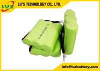 China 3.6volt 1500mah rechargeable battery AA size NIMH battery pack 3.6V customized for sale