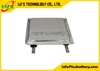 China 1mA No Rechargeable LiMnO2 Battery RFID CP265045 1250mAh 3.0V Flexible for sale