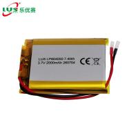 China LiPo Battery LP804050 3.7V 2000mah rechargeable polymer battery custom lipo batteries for sale