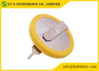 China PCB Limno2 Lithium Button Battery 3.0v 220mah CR2032 Unit Cell With Tabs for sale