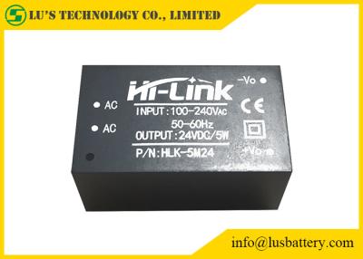 China Hilink 24VDC 5W Ac To Dc 24v 10a Power Supply Module 72% TYP for sale
