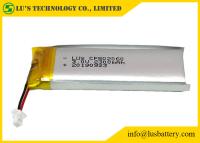 China Foil Bag 3.0V 2300mah LiMnO2 Polymer Battery CP802060 for sale