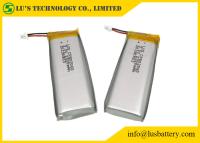 China 3.0V 2300mAh CP802060 Disposable Flexible Lithium Battery With Wires Connector for sale