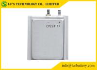 China Radio Alarm Limno2 Lithium Battery CP224147 800mah For ID Cards for sale