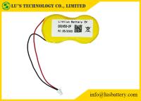 China Customized Terminals Lithium Button Cell 3V CR2450 2P 1200mah For RFID Lable for sale