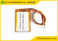 China LP103450 Rechargeable Lithium Battery 3.7v 1800mah Customized Terminals for sale