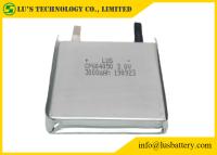 China RFID Flexible Disposable Lithium Battery CP604050 3V 3000mah for sale