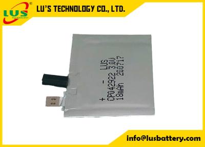 China Smart Cards Ultra Thin Cell CP042922 3V 18mAh RFID Tabs Terminals for sale