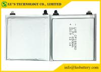 China Tabs Terminals Thin Limno2 Battery Cp155050 3.0v 650mah For ID Card for sale