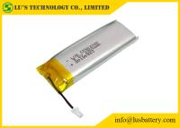 China 2300mah Prismatic Flat Limno2 Batteries Lithium Manganese Dioxide CP802060 for sale