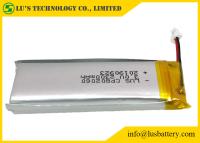China CP802060 Ultra Thin Cylindrical Lithium Manganese Battery 3V 2300mAh for sale
