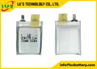 China Non Rechargeable Ultra Slim Battery 3v 320mah Limno2 Cell For PCB Mounting for sale