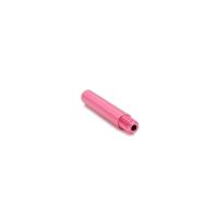 China 304 Stainless Steel cnc precision turned parts 6061 7075 Aluminum Alloy Pink Anodized Threaded Stud for sale