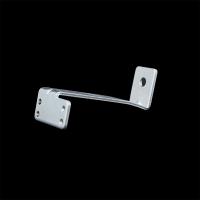 China Z Shaped Bracket Sheet Metal Stamping Parts Cold Dipped Galvanized for sale
