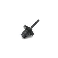 China Alloy Steel CNC Milling Parts Gear Shaft Precision Cnc Machining Hobbing And Black Oxide Coating for sale