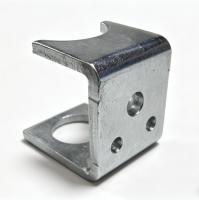 China Customized Carbon Steel Stamping Parts For L Shaped Mounting Bracket for sale