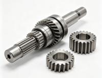 China Spline Gear Shaft CNC Milling Parts Transmission Drive Components Custom gear machining services for sale