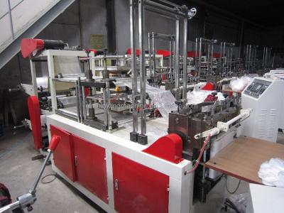 China Disposable Plastic Glove Making Machine Industry Computer Control for sale