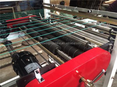 China Vest Plastic Bag Making Machine High Speed ​​Shopping Bag 4 Flat Line for sale