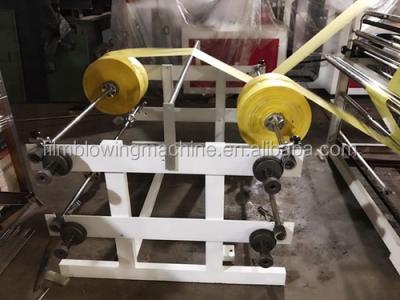 China Vest Plastic Bag Making Machine High Speed ​​Shopping Bag 4 Flat Line for sale