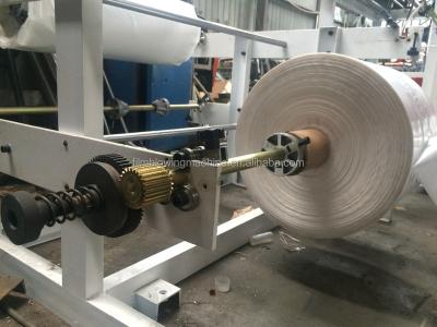 China Plastic Industry Shopping Bag Making Machine Sealing Heating And Cold Cutting Line for sale