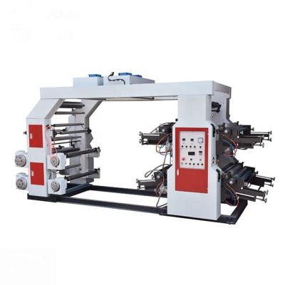 China Roll Plastic Film Printing Machine Automatic 6 Color High Speed ​​ for sale