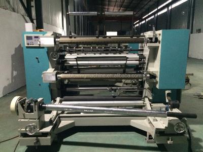 China Plastic Stretch Film Slitting Rewinding Machine Automatic High Speed ​​ for sale