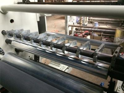 China Paper Film Automatic Slitting Machine Vertical Electric Blow Molding Film Cutter for sale