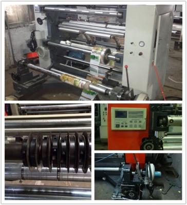 China Paper Film Automatic Slitting Machine Vertical Electric Blow Molding Film Cutter for sale