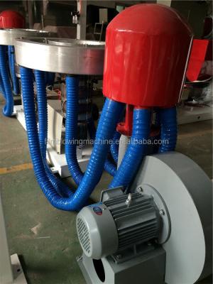 China Hot automatic double head film sealing pe nylon film extruder machine price for sale