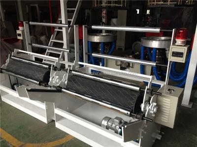 China Hot automatic double head film sealing pe nylon film extruder machine price for sale