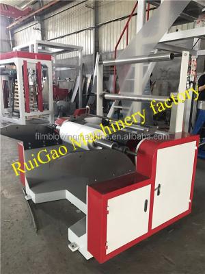 China High Speed ​​Extruder Blowing Machine With Single Rewinder 1400 Rpm for sale