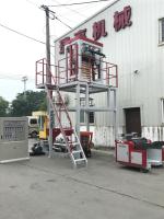 China taiwan quality aba HDPE LDPE blow extruder plastic film machine price for sale