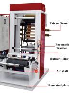 China High speed small size film blowing  machine plastic PE/ HDPE/LDPE  blown film extruder machine for sale