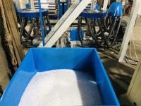 China High Speed Double Die Head Plastic HDPE LDPE Polythene Biodegradable Film blow machine price for sale