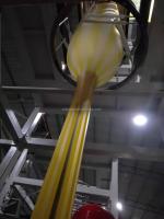China ABA  3 layers high speed PE ldpe Biodegradable Corn Plastic T-shirt Bag  Making Film Blowing Machine Price for sale