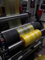 China ABA  3 layers high speed PE ldpe Biodegradable Corn Plastic T-shirt Bag  Making Film Blowing Machine Price for sale