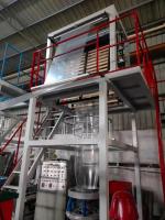 China High Speed Rotary Die Head  Polythene Polyethylene Plastic PE LDPE HDPE Film Blowing Machine Price for sale