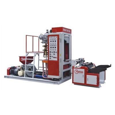 China Automatic new designed mini type high speed HDPE LDPE LLDPE plastic film blowing machine polythene film blown making extruder for sale