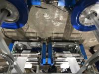 China HDPE LDPE Shopping Bag Garbage Bag Double Die Film Blowing Extruder Machine for sale