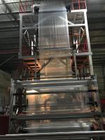China High speed three layer pla pbat hdpe ldpe film blow extruding machine price for sale