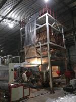 China high quality aba 3-layer hdpe nylon plastic agriculture film  co-extrusion blown film extrusion line price for sale