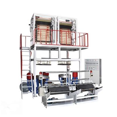 China Twin Head Monolayer T-shirt Bag Blown Film Blowing machine for sale