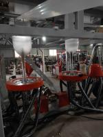China Twin Head Monolayer T-shirt Bag Blown Film Blowing machine for sale